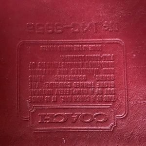 Coach | Bags | Coach Crossbody Bag L4c9956 Red Burgandy Leather | Poshmark